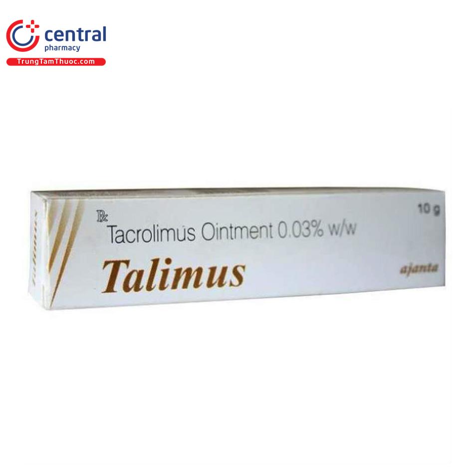 [CHÍNH HÃNG] Thuốc Talimus 0.03% - Thuốc mỡ dùng cho bệnh nhân chàm