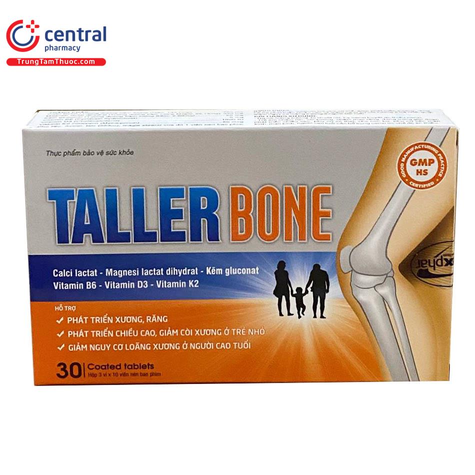 [CHÍNH HÃNG] Thuốc Taller Bone - hỗ trợ điều trị loãng xương