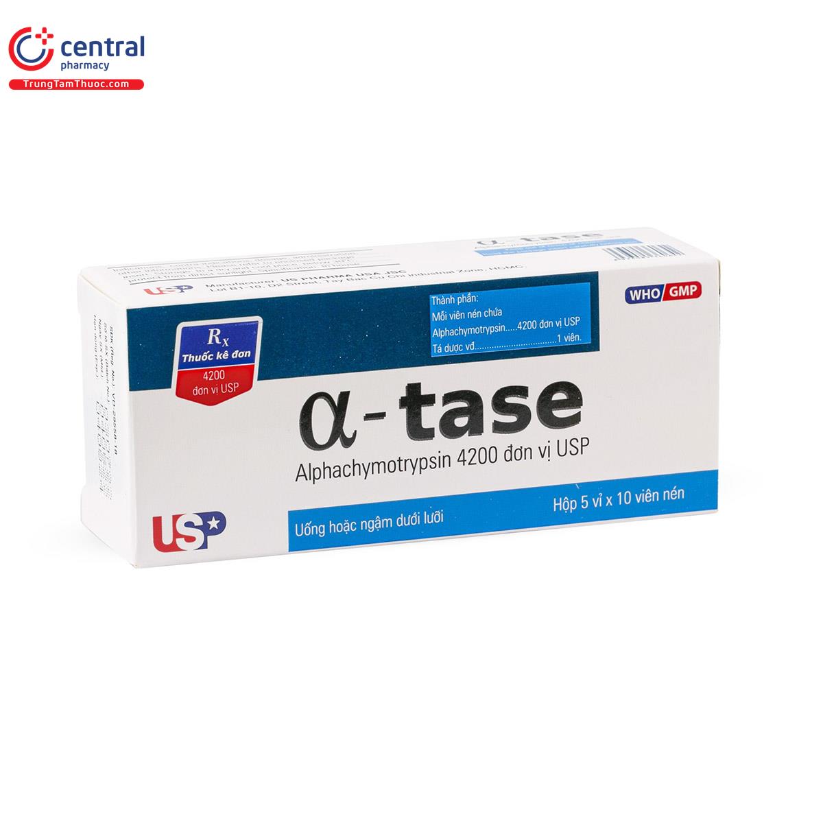 Thuốc α-Tase giúp điều trị phù nề sau chấn thương, phẫu thuật