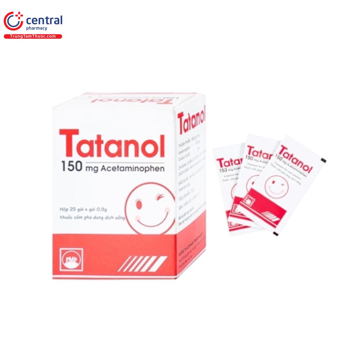 Thuốc Tatanol 150mg: Thuốc cốm giảm đau, hạ sốt dành cho trẻ nhỏ