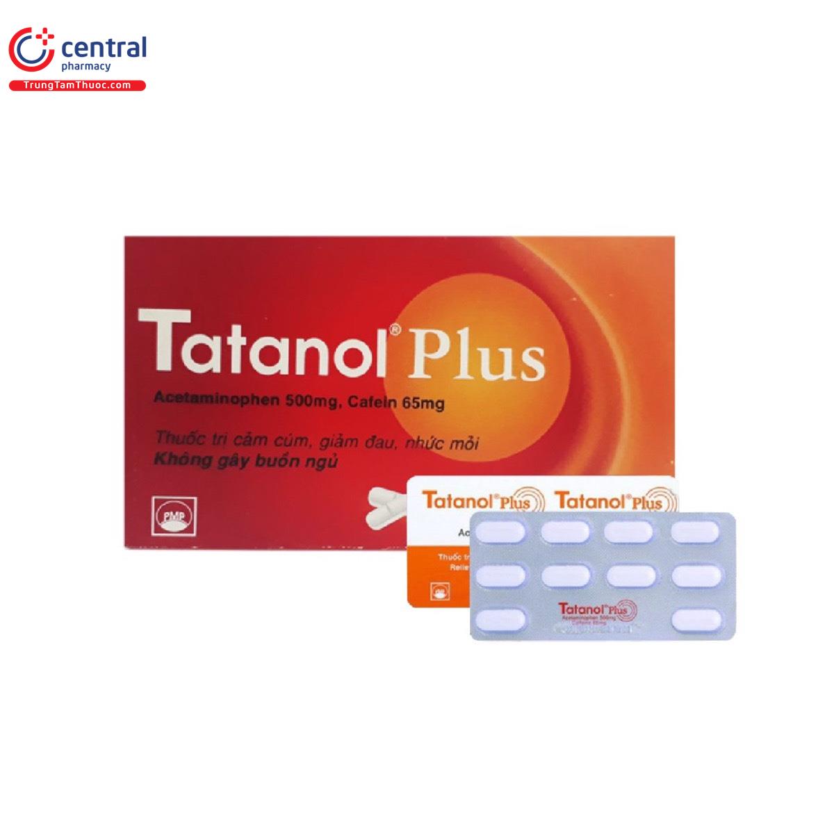 Thuốc Tatanol Plus: Điều trị trong các tình trạng đau đầu, cảm sốt