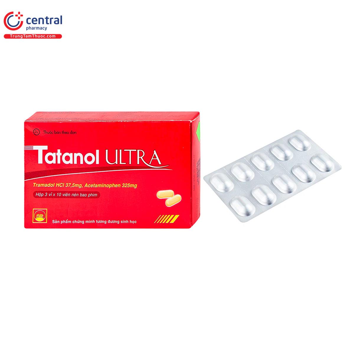 Thuốc Tatanol Ultra - Điều trị các cơn đau từ trung bình đến nặng