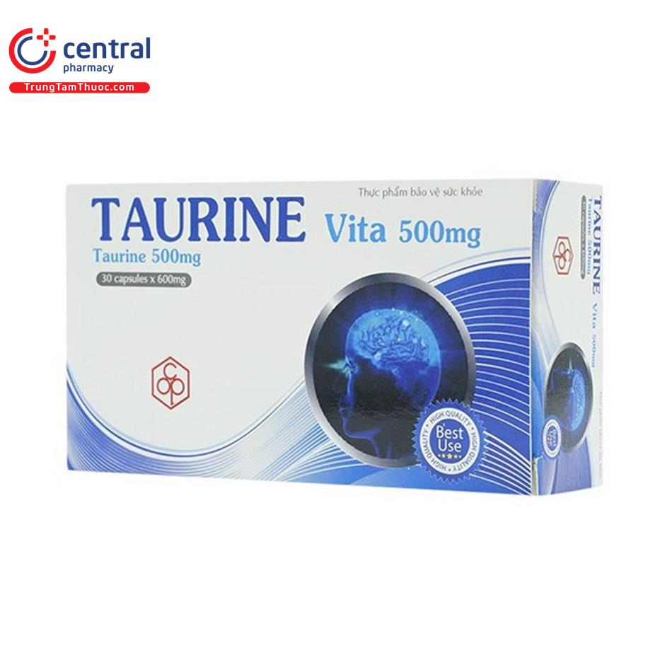 Thuốc Taurine Vita 500mg OPC - tăng cường khả năng ghi nhớ và học tập