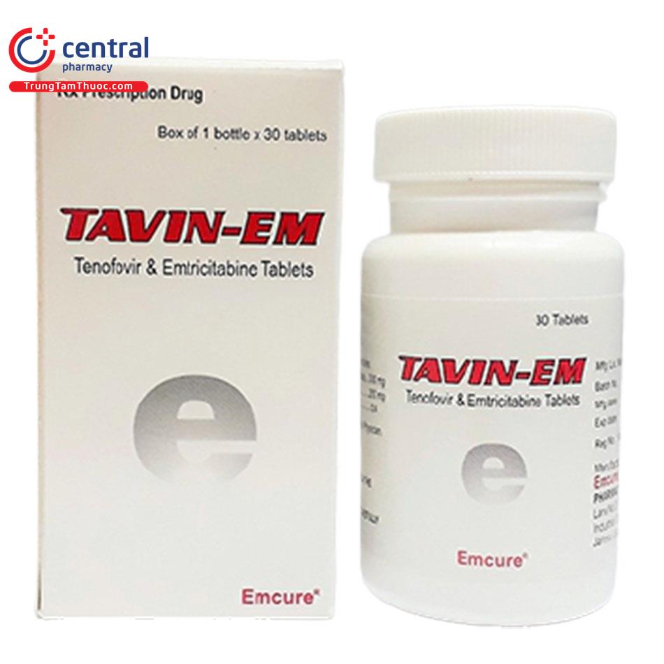 [CHÍNH HÃNG] Thuốc Tavin-EM điều trị và dự phòng phơi nhiễm HIV