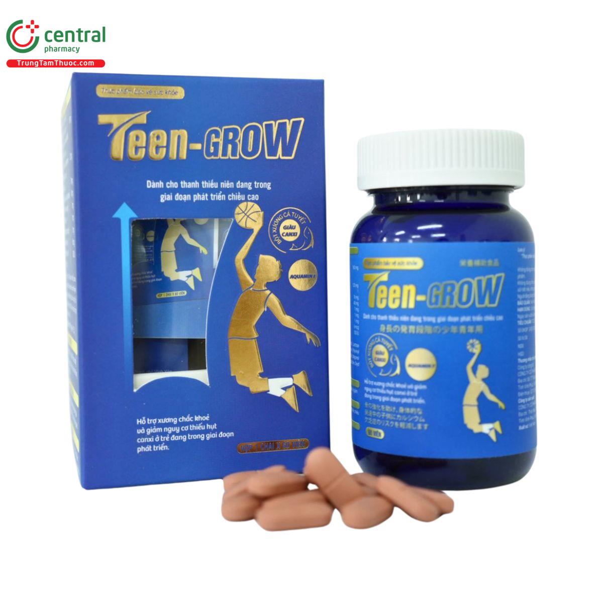 Teen-grow giải pháp 3 tác động tăng chiều cao vượt trội cho thanh thiếu ...