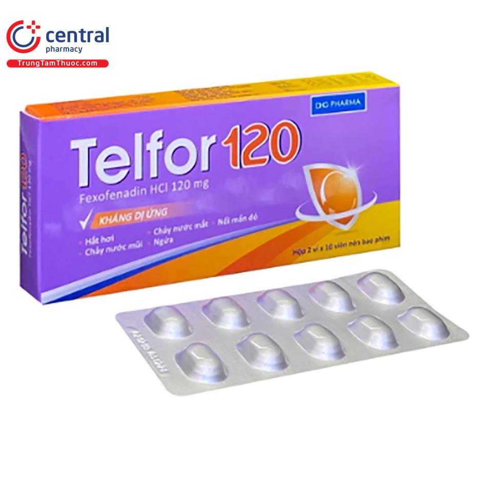 [CHÍNH HÃNG] Thuốc Telfor 120 đánh bay triệu chứng dị ứng