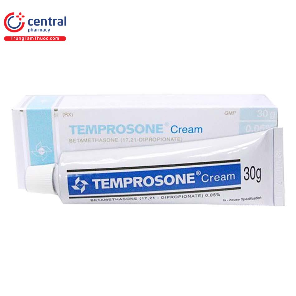Thuốc Temprosone Cream tuýp 30g - Thuốc da liễu điều trị viêm da
