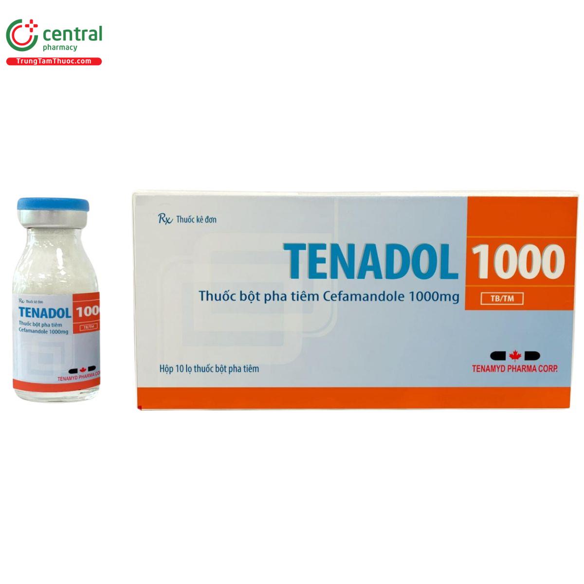 Thuốc Tenadol 1000 - Điều trị nhiễm khuẩn hô hấp dưới, đường niệu