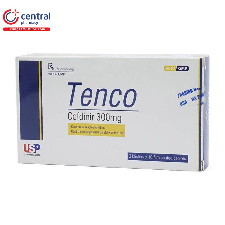 [CHÍNH HÃNG] Thuốc kháng sinh Tenco: liều dùng, chống chỉ định