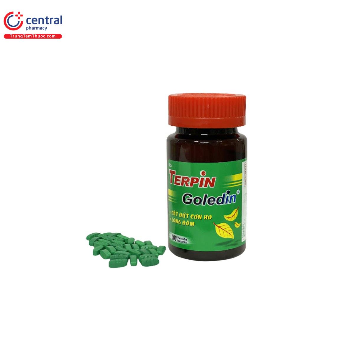 Thuốc Terpin Goledin - Thuốc giảm ho kết hợp long đờm hiệu quả cao
