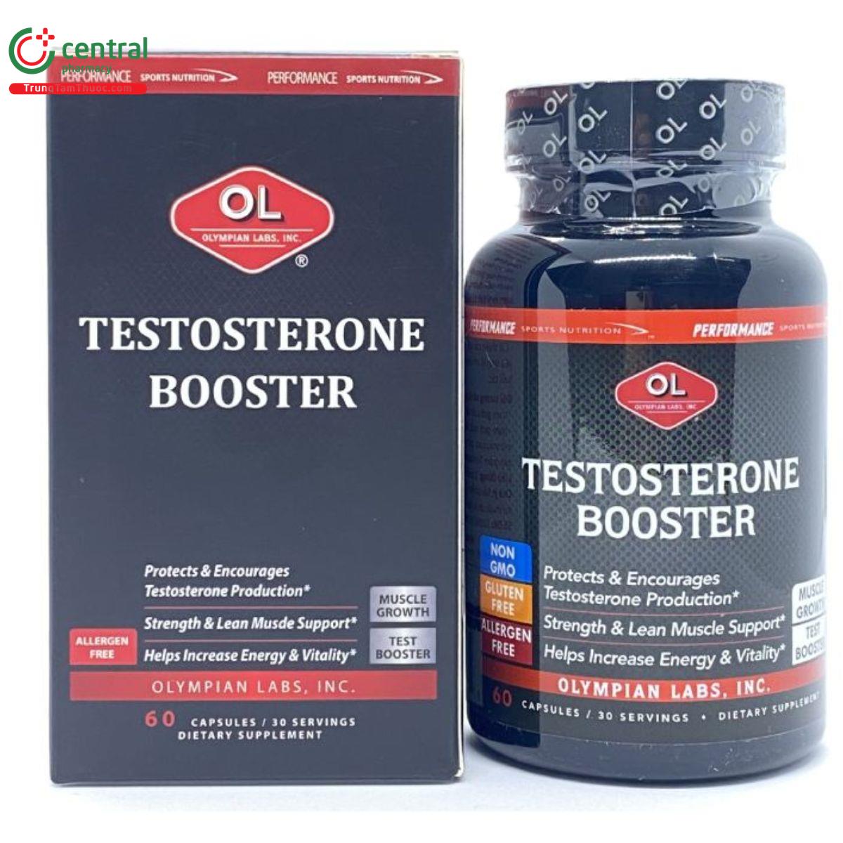 Thuốc Testosterone Booster OL - Hỗ trợ tăng cường sức khỏe nam giới