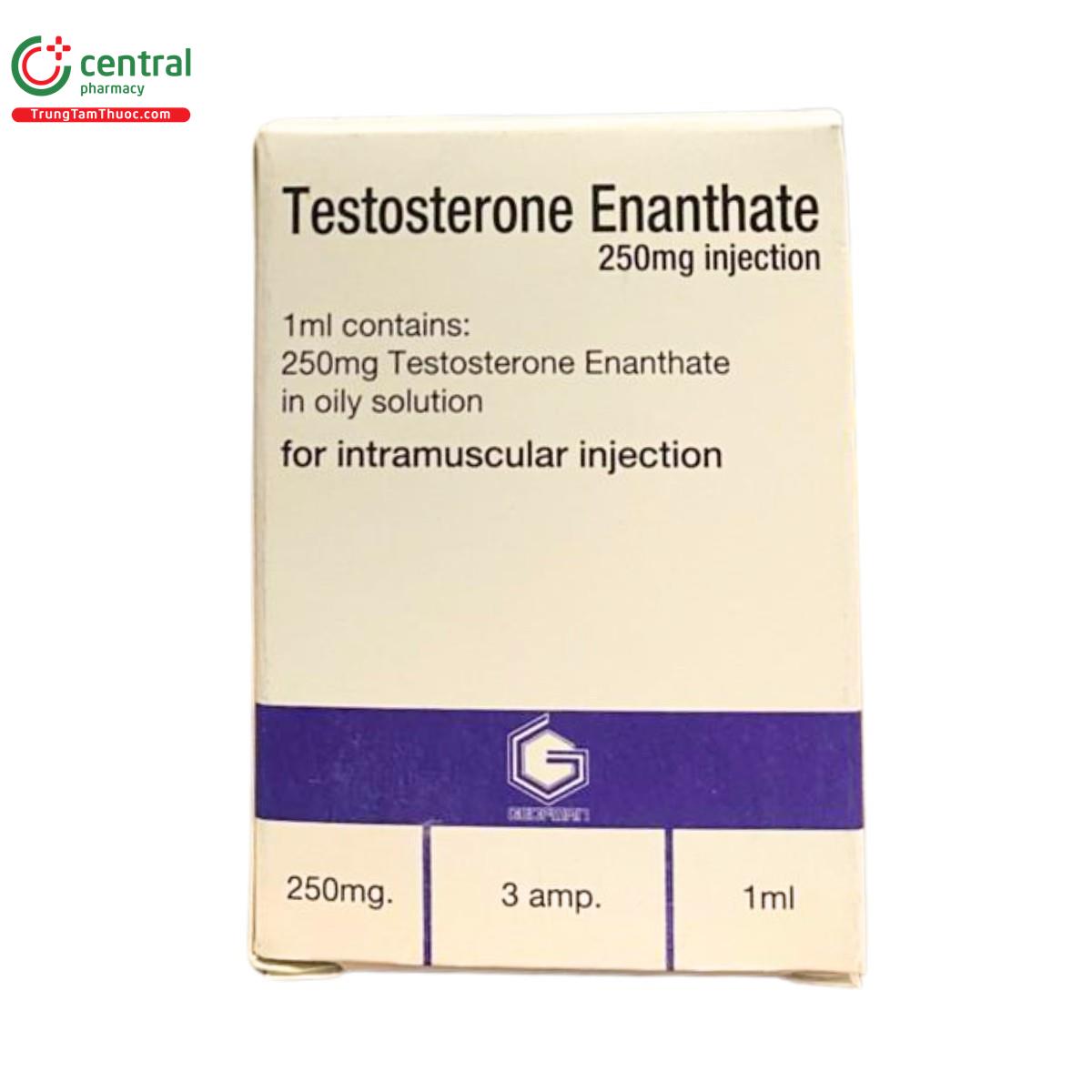 Thuốc Testosterone Enanthate 250mg Injection Geofman - Liệu pháp thay ...