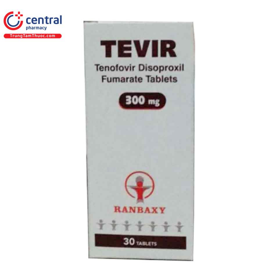 [CHÍNH HÃNG] Thuốc Tevir 300mg - Thuốc được dùng điều trị Virus