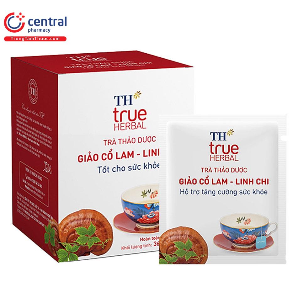 TH True Herbal Trà Thảo Dược Giảo Cổ Lam – Linh Chi giảm mỡ máu
