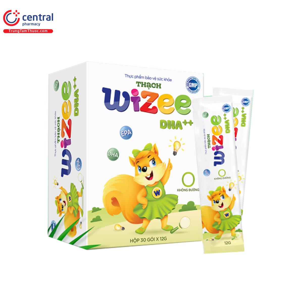 [CHÍNH HÃNG] THẠCH WIZEE DHA++ bí quyết cho mẹ giúp bé thông minh hơn