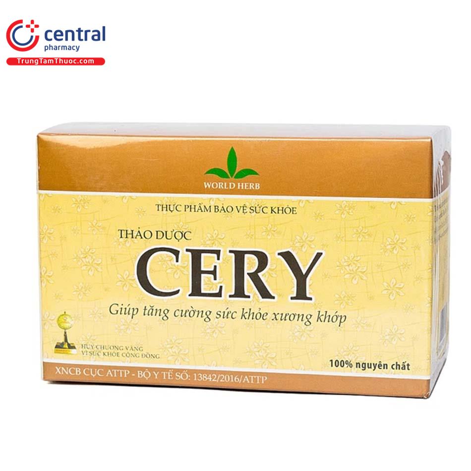 Thảo Dược Cery: tác dụng, cách dùng và lưu ý khi sử dụng