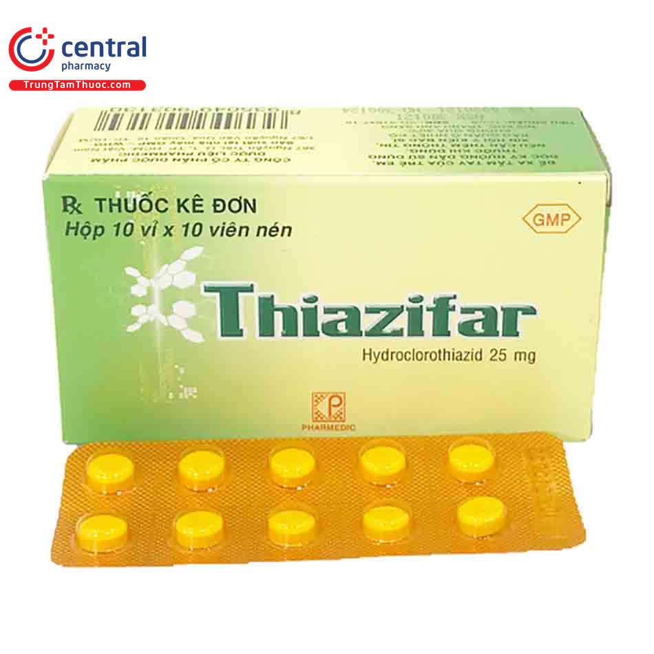 [CHÍNH HÃNG] Thuốc Thiazifar - Liệu pháp điều trị cao huyết áp