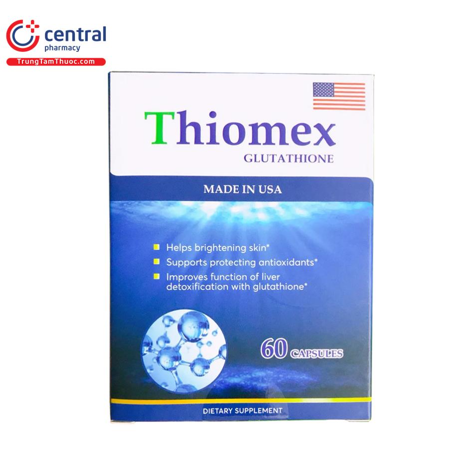 [CHÍNH HÃNG] Thuốc Thiomex Glutathione hỗ trợ tăng cường miễn dịch