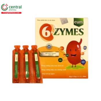 Thuốc 6 Zymes tăng hấp thu dưỡng chất, giúp bé ăn ngon