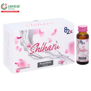 Nước uống 82X Shiharu Placenta Giúp cân bằng nội tiết tố cho nữ giới