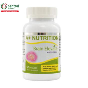 A+ Nutrition Brain Elevate giúp cải thiện trí nhớ, khả năng tập trung