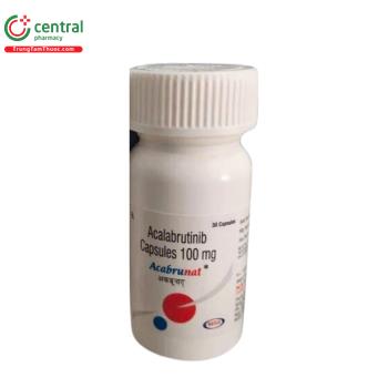 Thuốc Acabrunat 100mg điều trị u lympho tế bào thần kinh (MCL)