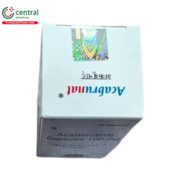 Thuốc Acabrunat 100mg điều trị u lympho tế bào thần kinh (MCL)