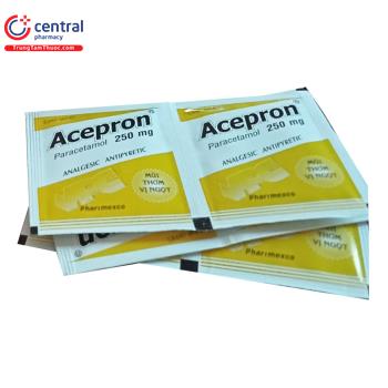 Thuốc Acepron 250 mg - Thuốc giảm đau, hạ sốt hiệu quả nhanh chóng