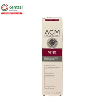Thuốc ACM Vitix Gel Regulateur 20ml hỗ trợ điều trị bạch biến của Pháp