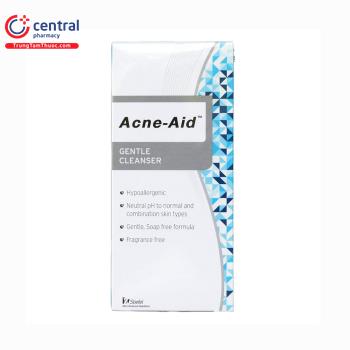 [CHÍNH HÃNG] Acne-Aid Gentle Cleanser 100ml làm sạch da mụn