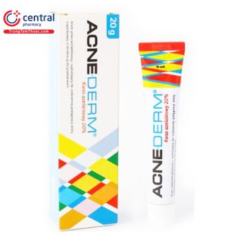 Kem trị mụn, mờ thâm Acne-Derm 20g cho da mịn màng, sáng khỏe
