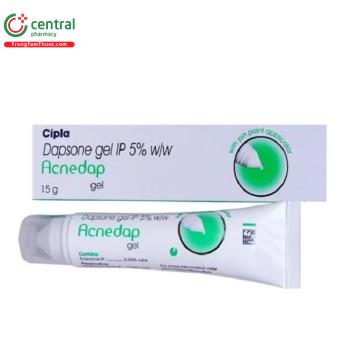 Thuốc Acnedap Gel - điều trị mụn trứng cá, mụn viêm hiệu quả