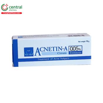 Thuốc bôi da Vitara Acnetin-A 0.05% hỗ trợ điều trị mụn trứng cá