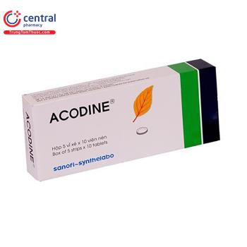Thuốc Acodine điều trị viêm phế quản cấp tính và mạn tính