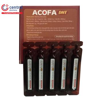 [CHÍNH HÃNG] Thuốc Acofa DHT hỗ trợ giải độc rượu - bảo vệ gan