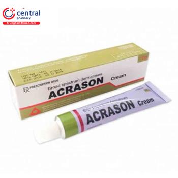 [CHÍNH HÃNG] Thuốc Acrason Cream - Thuốc trị da dị ứng, nấm da