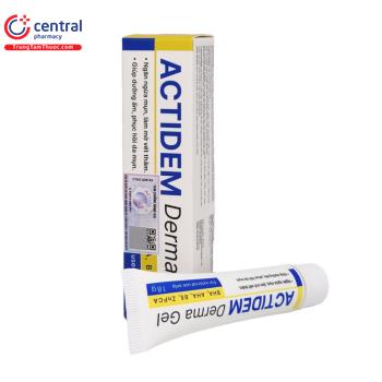 Actidem Derma Gel: Công thức chuyên khoa giúp giảm mụn, ngừa thâm