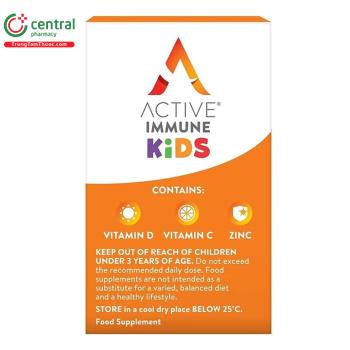 Thuốc Active Immune Kids giúp tăng cường sức đề kháng cho trẻ em