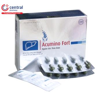 [CHÍNH HÃNG] Thuốc Acumino Fort - Giải pháp cho người bị viêm gan