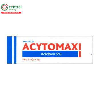 Thuốc Acytomaxi 250mg/5g - Điều trị nhiễm trùng da do virus Herpes