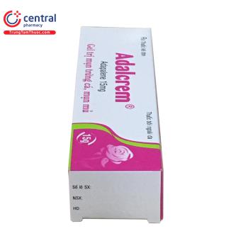 [CHÍNH HÃNG] Thuốc trị mụn Adalcrem 15g: tác dụng, chỉ định, giá bán