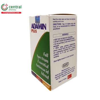 Thuốc Adamin Plus - Bổ sung canxi và acid amin cho người bệnh thận