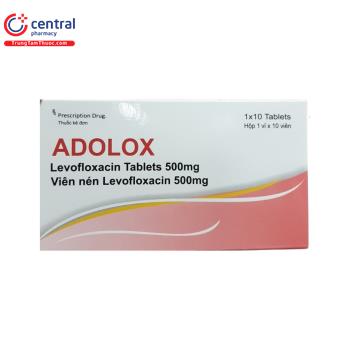Thuốc Adolox 500mg - Kháng sinh nhóm Quinolon điều trị nhiễm khuẩn