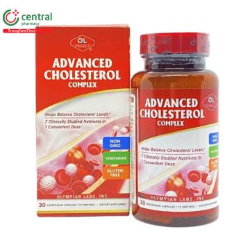 Thuốc Advanced Cholesterol Complex giảm cholesterol máu, giảm nguy cơ ...