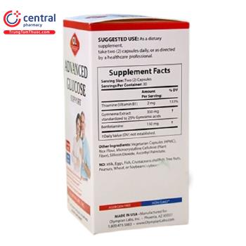 Advanced Glucose Support - hỗ trợ cân bằng và ổn định đường huyết