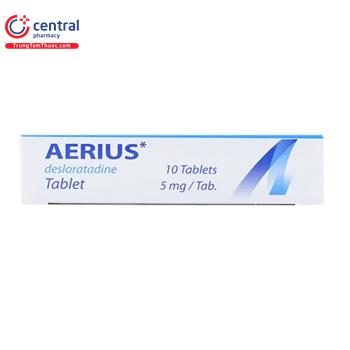 Thuốc Aerius Tablet xóa tan nỗi lo viêm mũi dị ứng