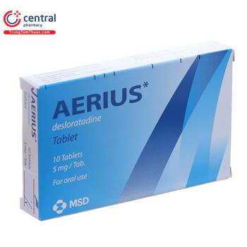 Thuốc Aerius Tablet xóa tan nỗi lo viêm mũi dị ứng