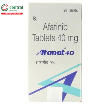 Thuốc Afatinib tablets 40mg Natco điều trị ung thư phổi