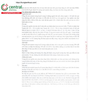 Thuốc Afocical Tab 10mg - giảm cholesterol toàn phần và triglycerid