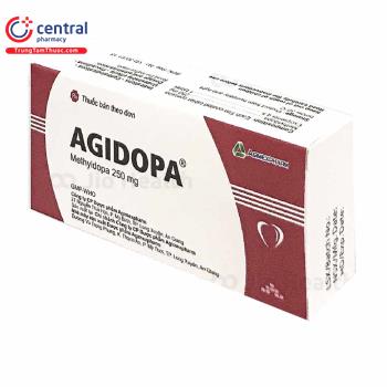 [CHÍNH HÃNG] Thuốc Agidopa 250mg điều trị tăng huyết áp